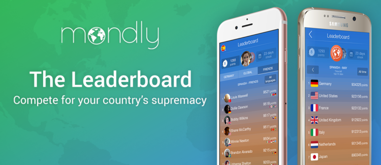New Feature – The Leaderboard | Mondly Blog