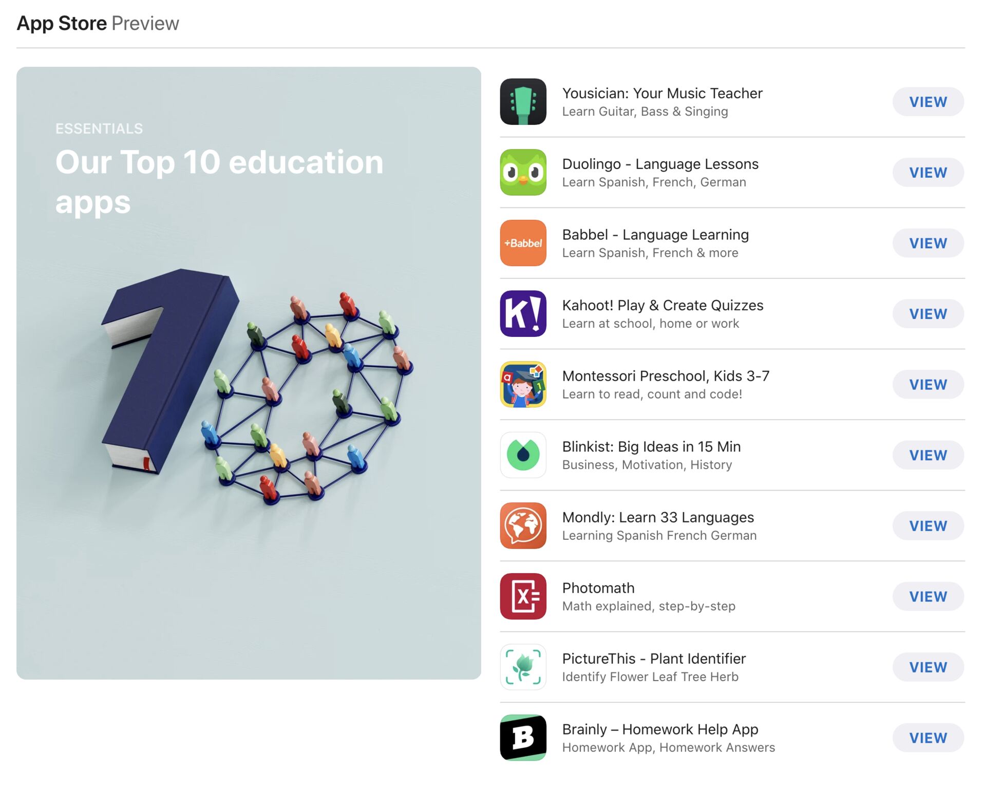 Apple Recognizes Mondly As One Of The Top 10 Education Apps Worldwide